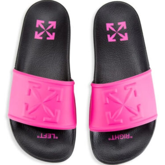 Off-White | Shoes | Offwhite Arrow Slides Sandals | Poshmark
